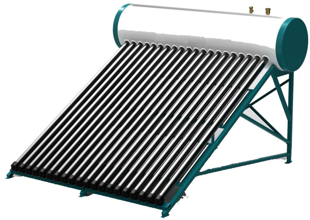 ThermoPower VTS 15 Tube / 40G Thermosyphon Solar Hot Water Kit With ...