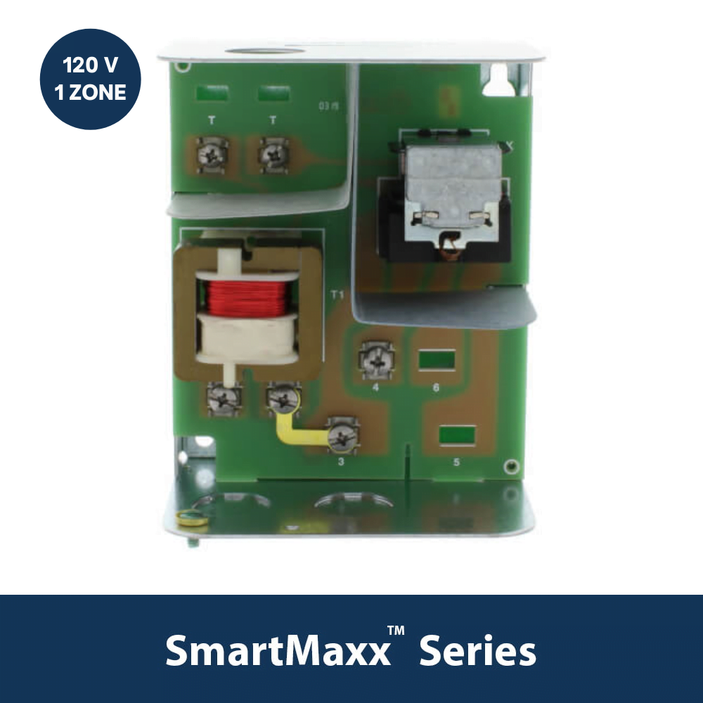 1 Zone 120V Switching Relay w/ internal transformer -1 Spst line relay